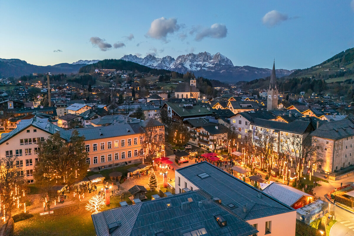 Kitzbühel erstrahlt in neuem Winter-Glanz