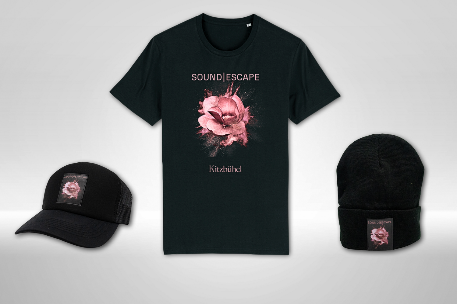 Sound Escape 2024 T-Shirt, Mütze, Schildkappe | KitzShop | Official ...